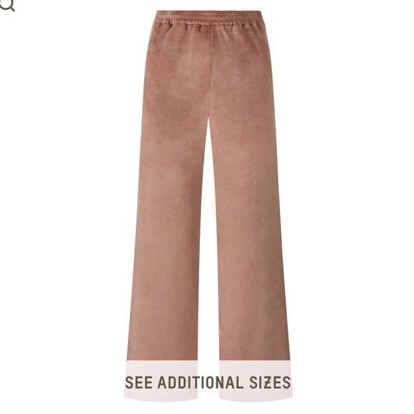 SKIMS | Pants & Jumpsuits | Skims Velour Wide Leg Pant Sienna Xs | Poshmark